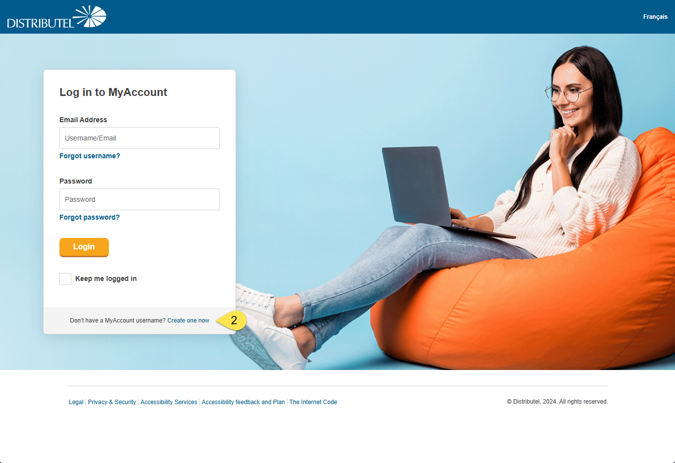 Registering for MyAccount